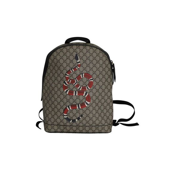 Gucci | Bags | Gucci Gg Supreme Monogram Kingsnake Dome Backpack In ...